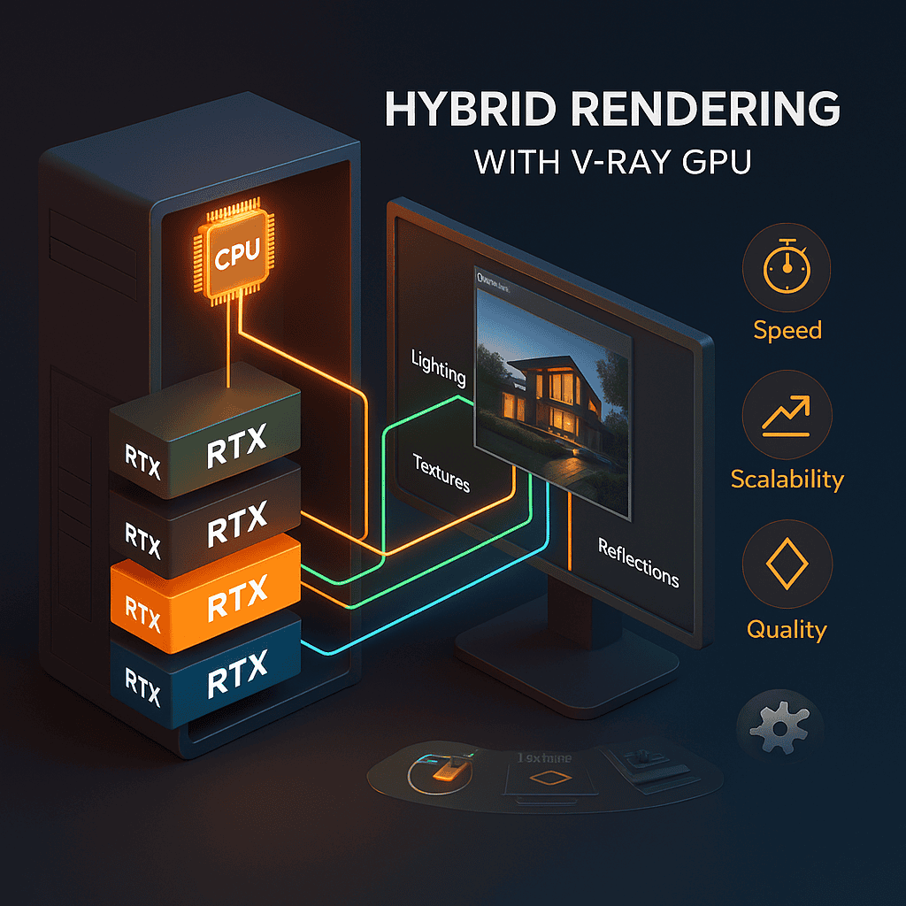 V-Ray GPU Rendering: Faster & Realistic 3D Output