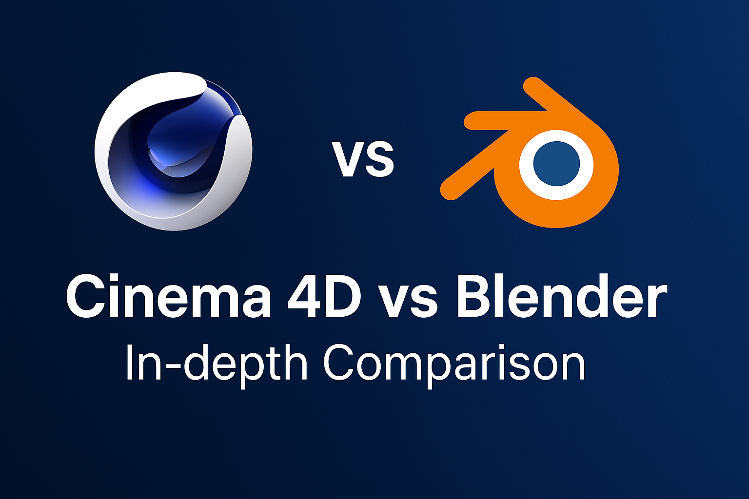 Cinema 4D vs Blender: In-depth Comparison - MaxCloudON